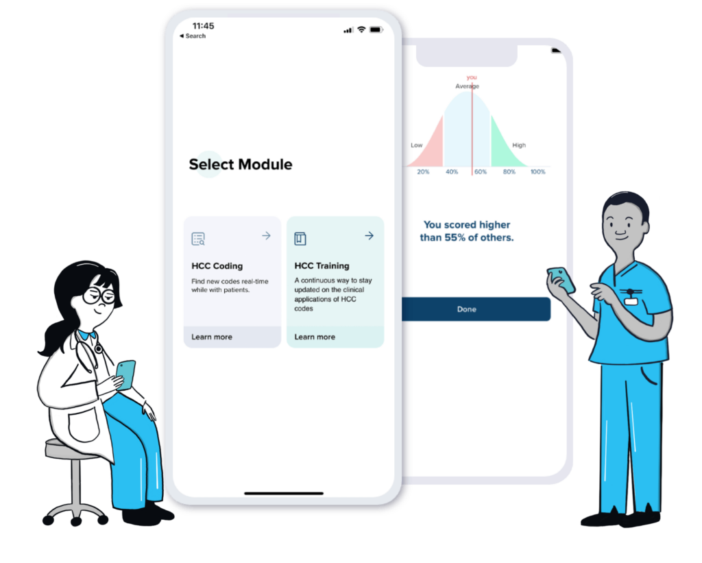 DoctusTech app for HCC coding education