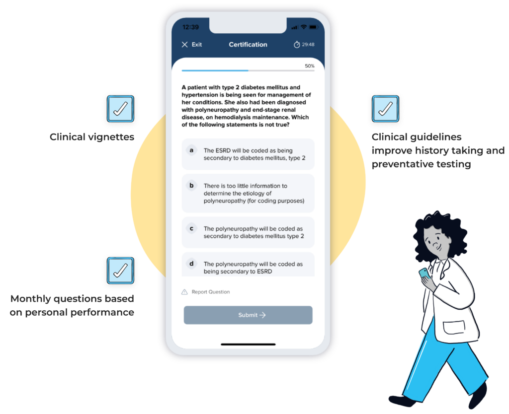 DoctusTech app for HCC coding education