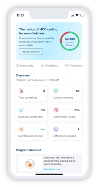 DoctusTech app for HCC coding education