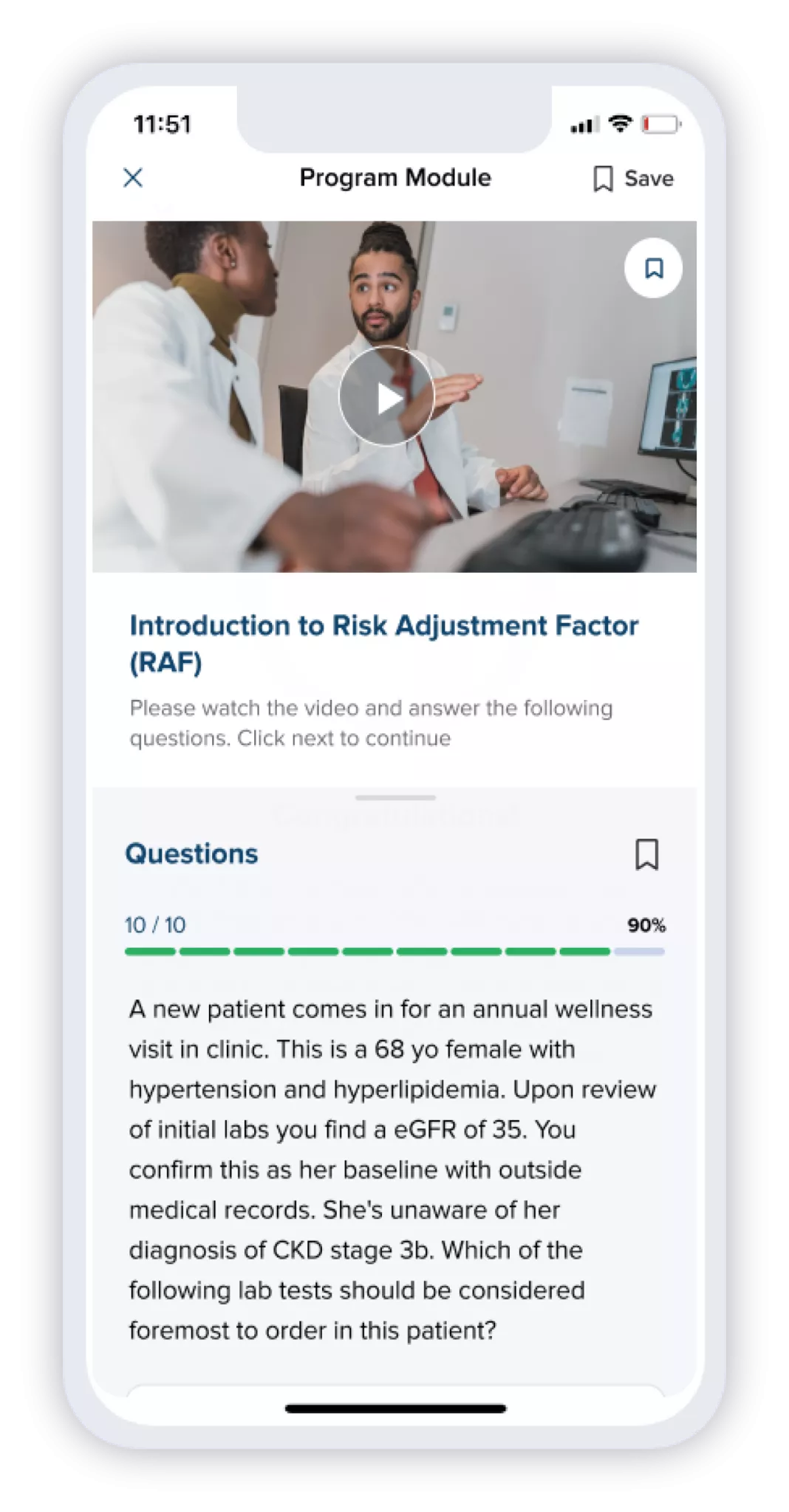 DoctusTech app for HCC coding education